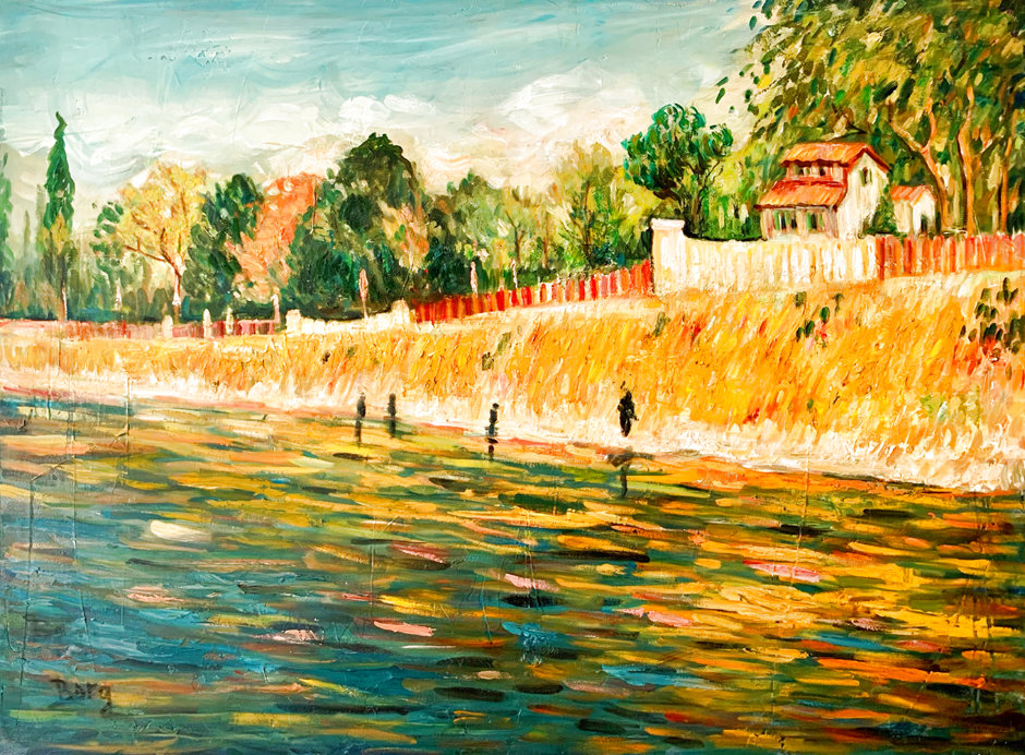 Park West: Irene Borg American Contemporary Artist Paintings For Sale ...