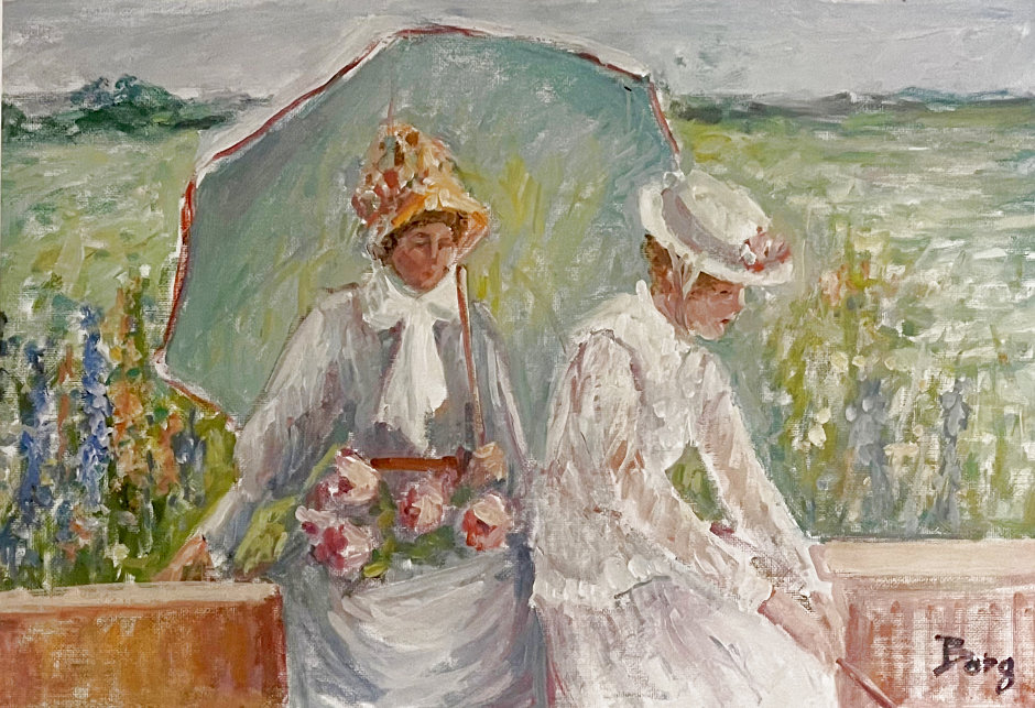 Park West: Irene Borg American Contemporary Artist Paintings For Sale ...