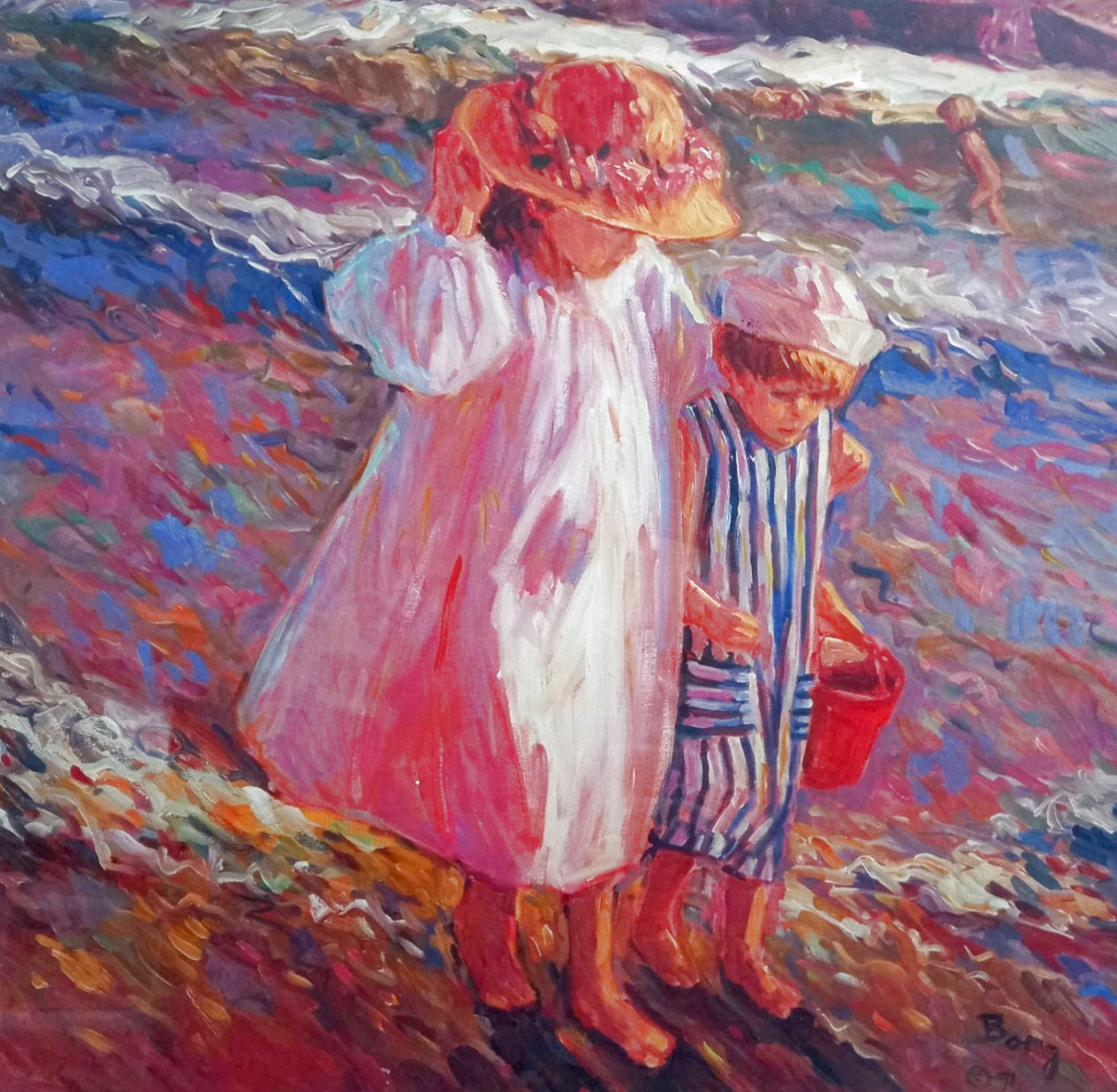 Sharing Dreams II (My Little Brother) 1991 Limited Edition Lithograph ...