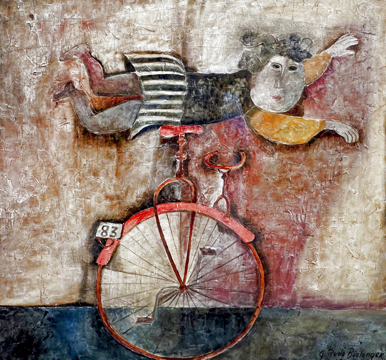 Acrobat 2 1973 Oil on Canvas by Graciela Rodo Boulanger - For Sale on ...