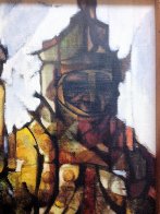 Falcon and Falconer 1961 26x22 Early by Charles Ray Bragg - For Sale on ...