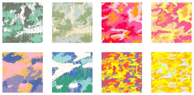 Camo Splash Portfolio of 8 2022 Lithograph 38x38 by Mr. Brainwash - For ...