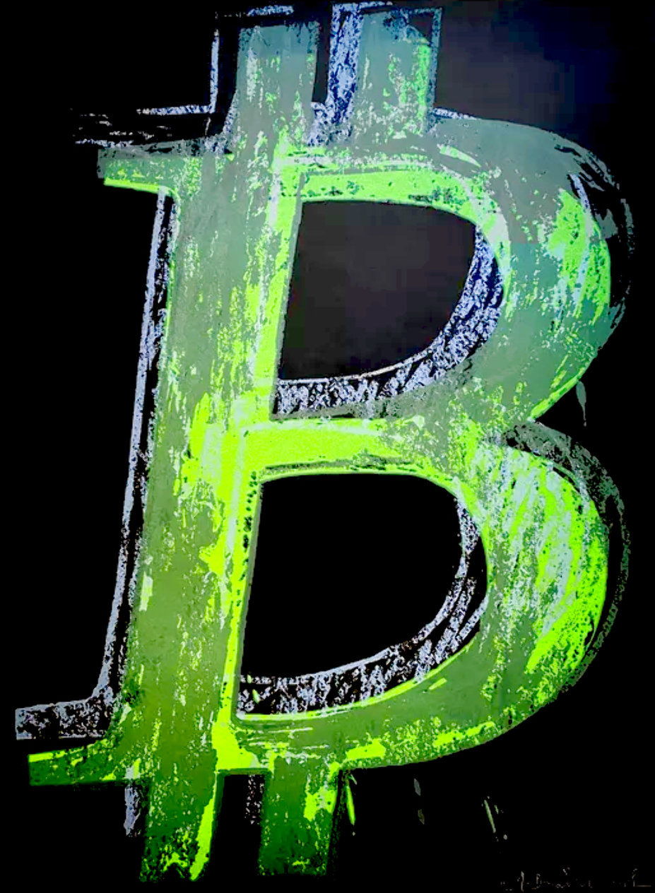 Bitcoin: Green 2018 Screenprint 42x32 by Mr. Brainwash - For Sale on ...