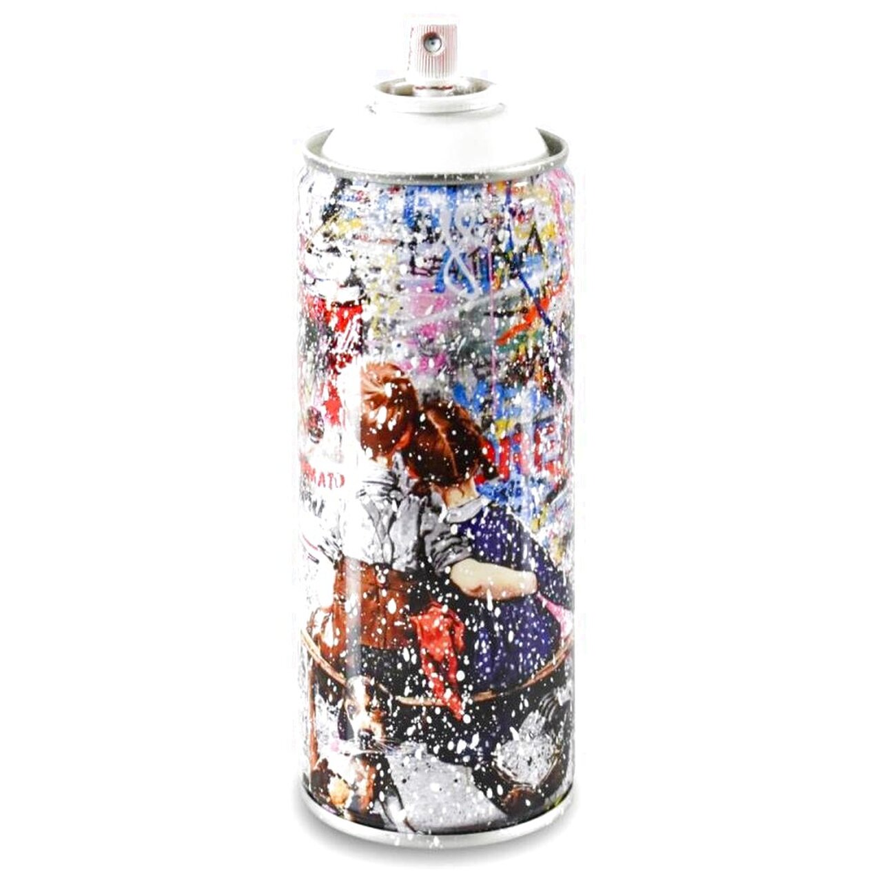 Work Well Together in White Limited Edition Spray Can by Mr. Brainwash ...
