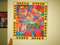 Green Dress Better Known as the Best Selling Lady 1999 Mixed Media on Canvas by Clemens Briels ...