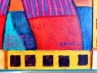 Green Dress Better Known as the Best Selling Lady 1999 Mixed Media on Canvas by Clemens Briels ...