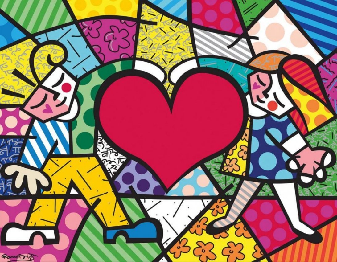 Big Heart 2015 by Romero Britto