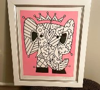 Pink Elephant AP 2018 Lithograph 30x37 by Romero Britto - For Sale on ...