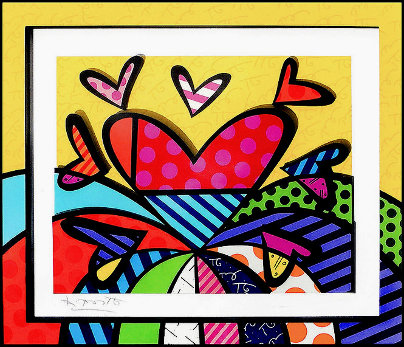 Romero Britto Art For Sale, Wanted