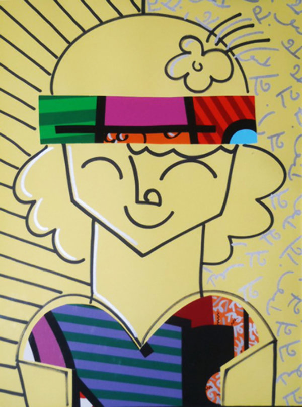 Romero Britto Original Paintings, Watercolors, Drawings And Works On ...