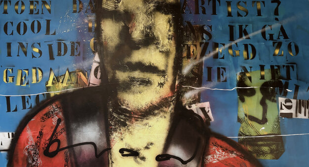 Untitled Portrait 2000 Acrylic on Canvas by Herman Brood - For Sale on ...