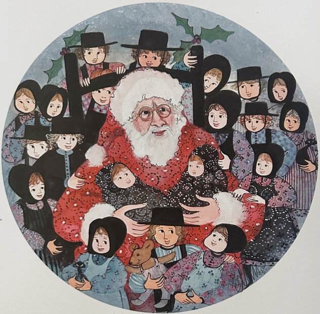 Megan 1986 Framed Limited Edition Print 14x12 by Pat Buckley Moss - For ...