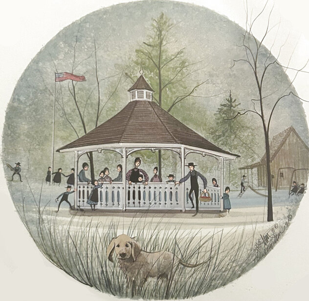 Virginia Wedding 1989 Limited Edition Print by Pat Buckley Moss - For ...