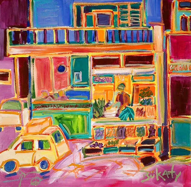 Mumbai India 2009 Framed Limited Edition Giclee on Canvas by John ...