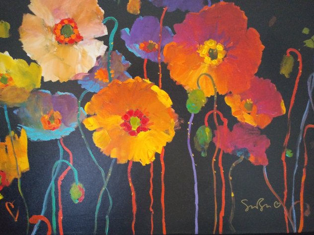 Living the Life 2009 20x26 by Simon Bull - For Sale on Art Brokerage