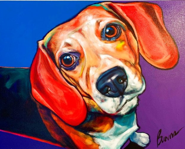 Luke Giclee on Canvas 22x18 by Ron Burns