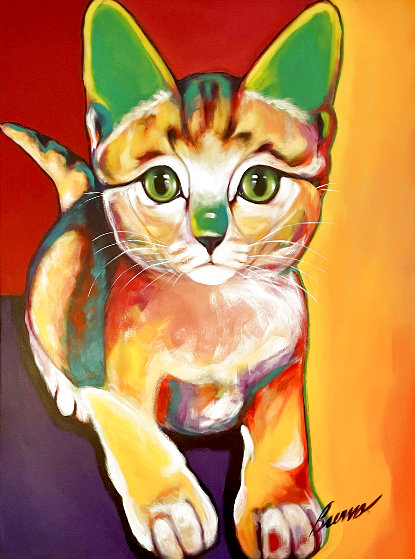 Puff 1997 Acrylic on Canvas by Ron Burns - For Sale on Art Brokerage