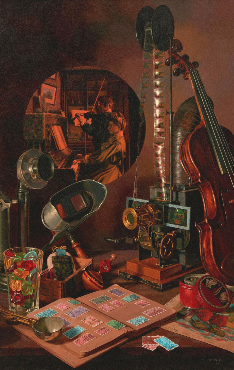 Untitled Still Life 1977 Oil on Board by Bob Byerley - For Sale on Art ...