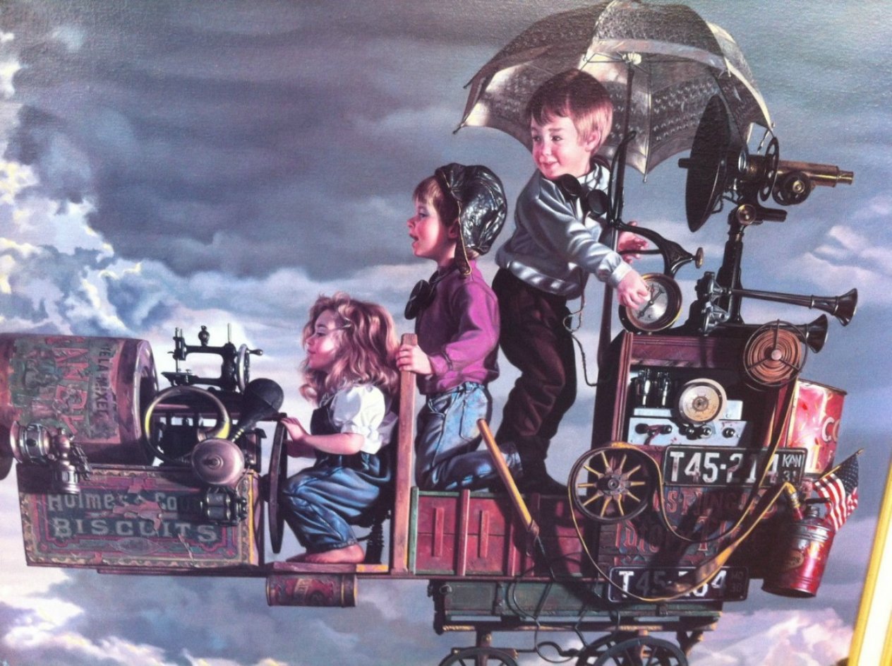 Invitation to Flight by Bob Byerley - For Sale on Art Brokerage