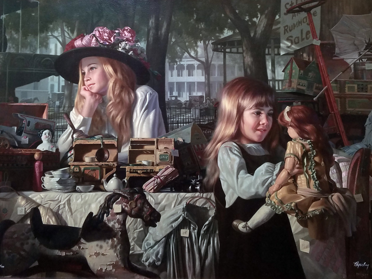 Passages Embellished 1998 by Bob Byerley - For Sale on Art Brokerage