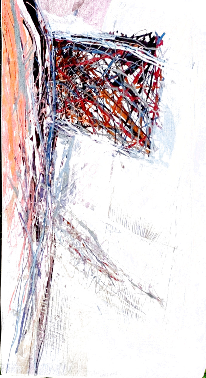 Sculptured Landscape 1990 Tapestry 58x81 by Calman Shemi - For Sale on ...