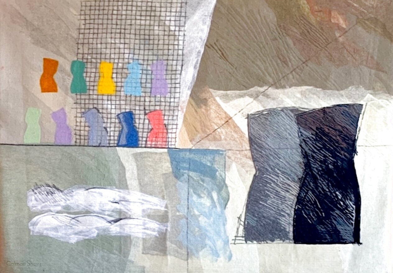 Human Chess #2 1990 Wood Tapestry by Calman Shemi - For Sale on Art ...