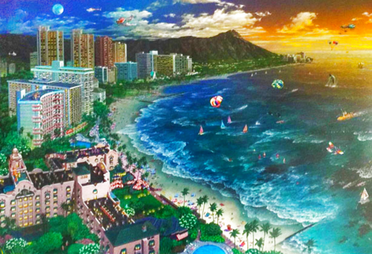 Alexander Chen , print, Hawaiian Sunset by Alexander Chen - For Sale on ...