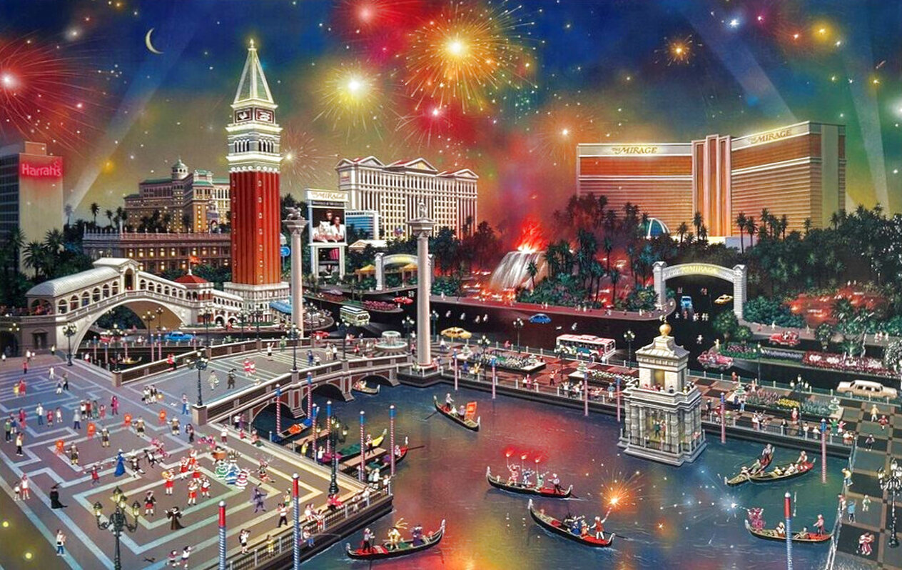 Grand View: Las Vegas 2002 Limited Edition Seriolithograph by Alexander ...