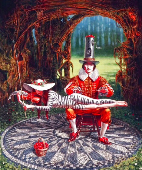Michael Cheval, Imagine II (Version II) 2016, digital multiple by ...