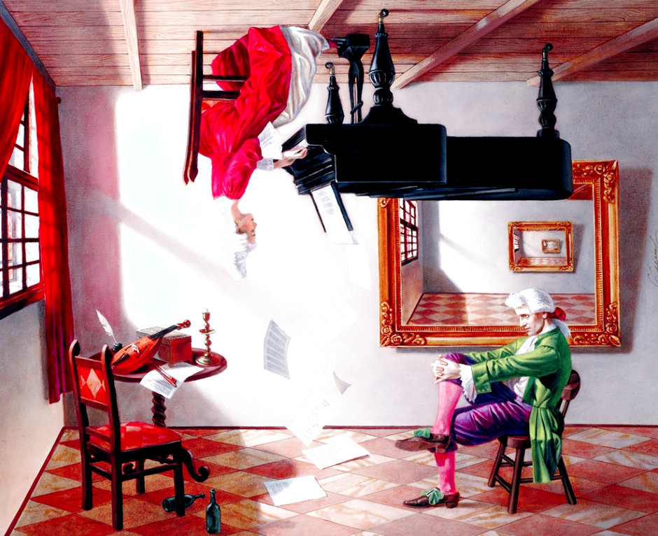 Park West: Michael Cheval Artist Russian Surrealist Paintings And ...