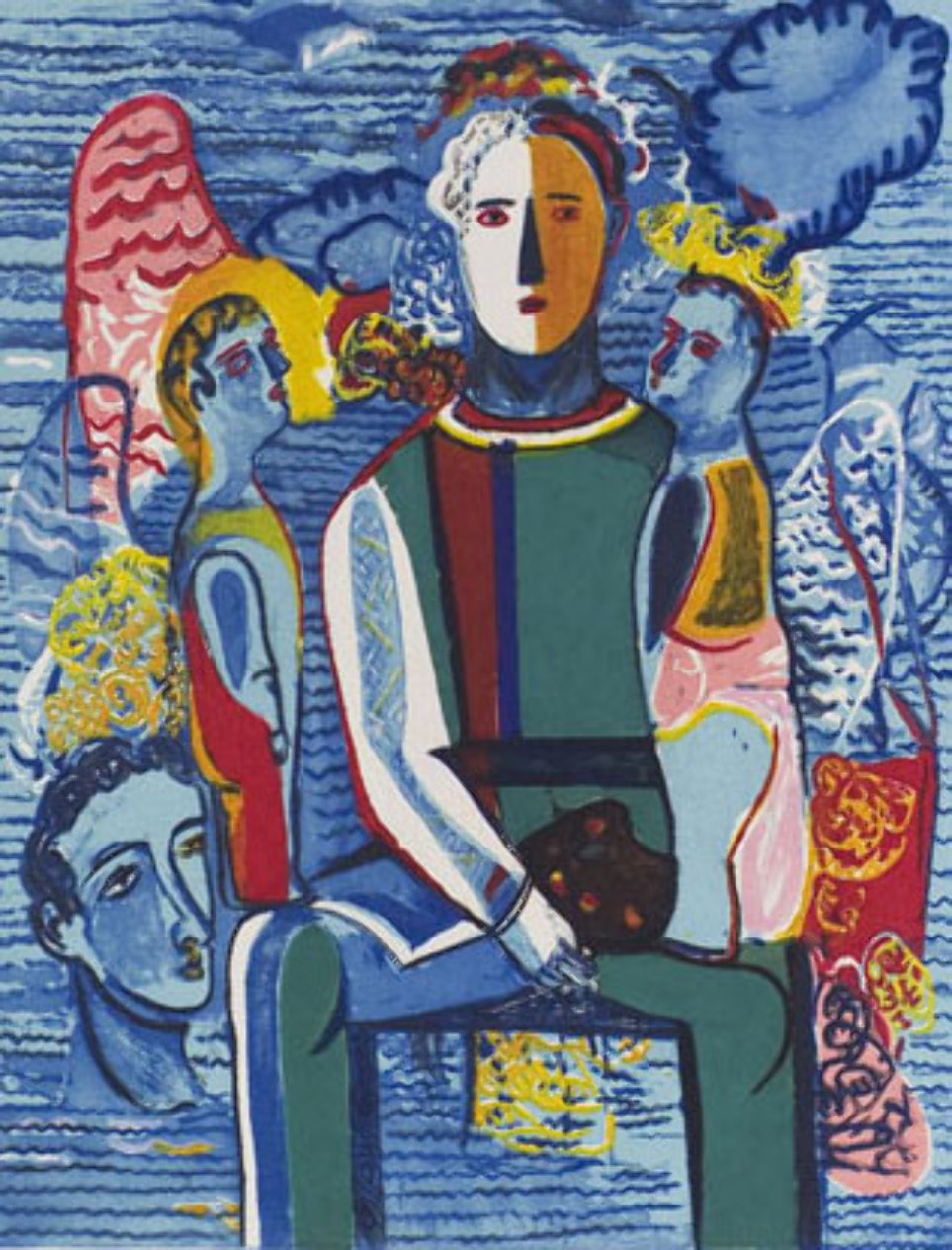 Il Pittore 1995 Huge by Sandro Chia - For Sale on Art Brokerage