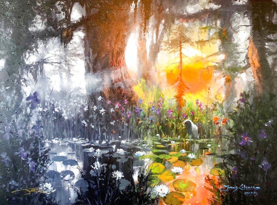 Park West, James Coleman American Artist Paintings/prints For Sale, Art ...