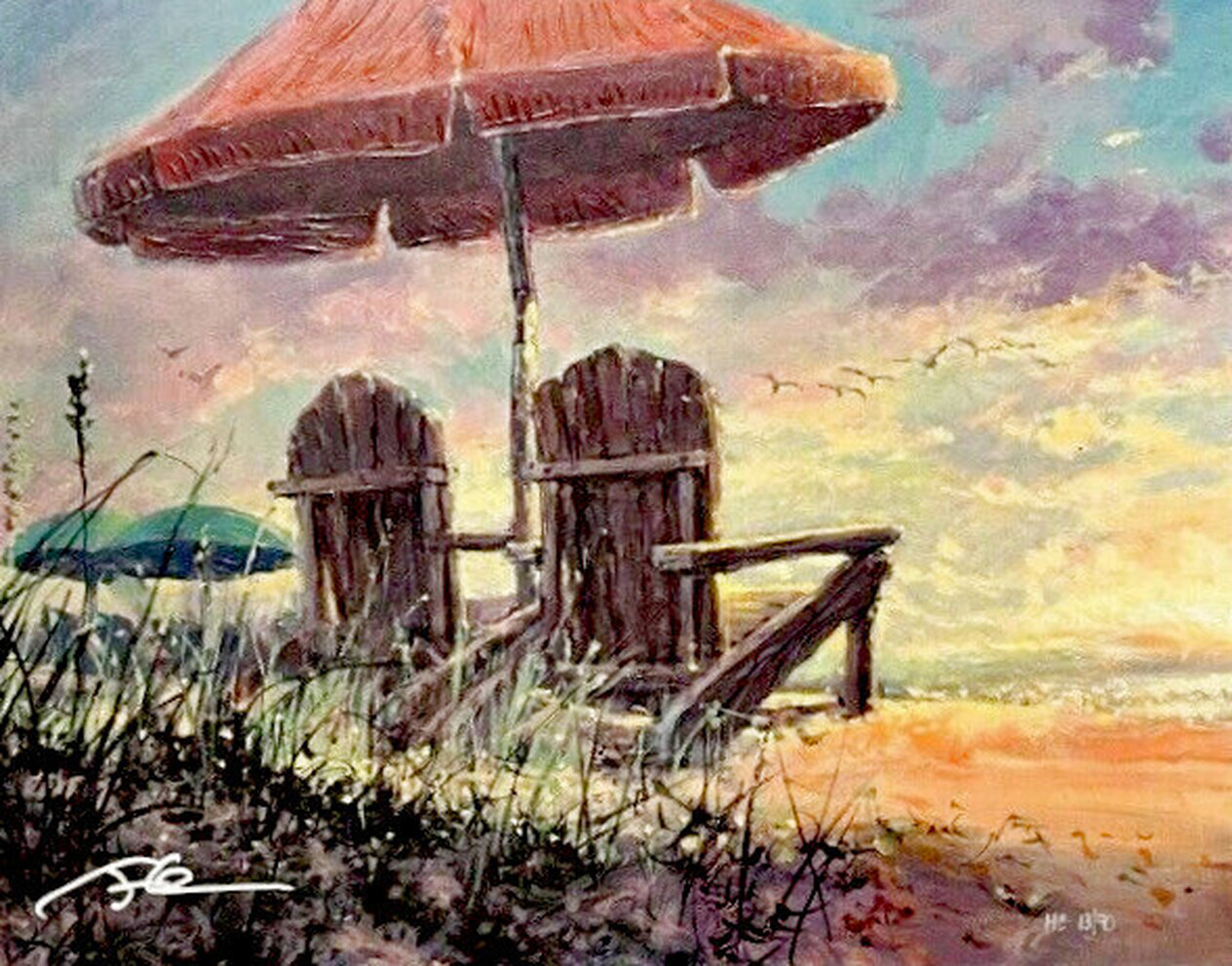Afternoon Breezes 2019 Framed Limited Edition Embellished Caldograph on ...