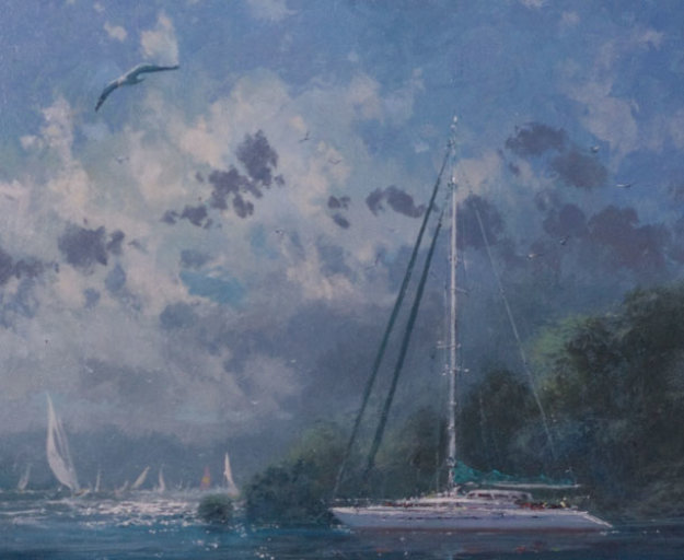 In the Warmth of Spring 39x24 by James Coleman