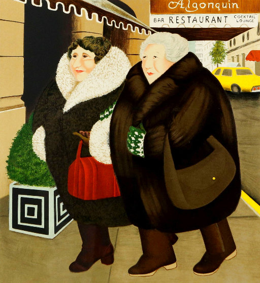 Bar and Barbara 1985 Lithograph 16x14 by Beryl Cook - For Sale on Art ...