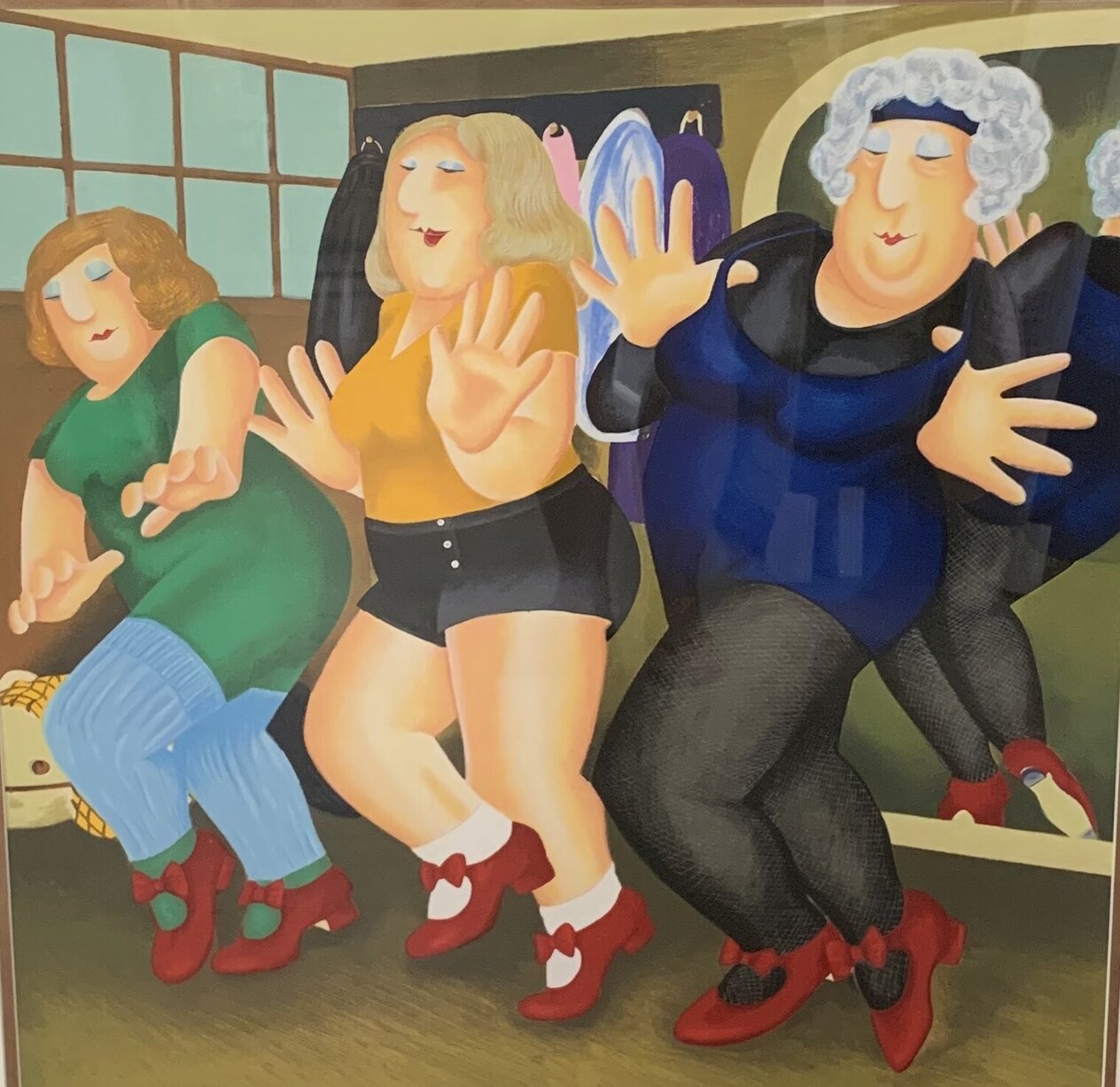 Dancing Class Limited Edition Serigraph by Beryl Cook - For Sale on Art ...