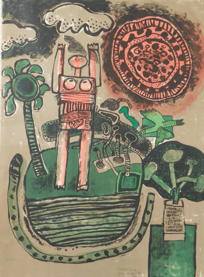 Belgium Born Cobra Artist Guillaume Corneille Prints And Paintings For ...