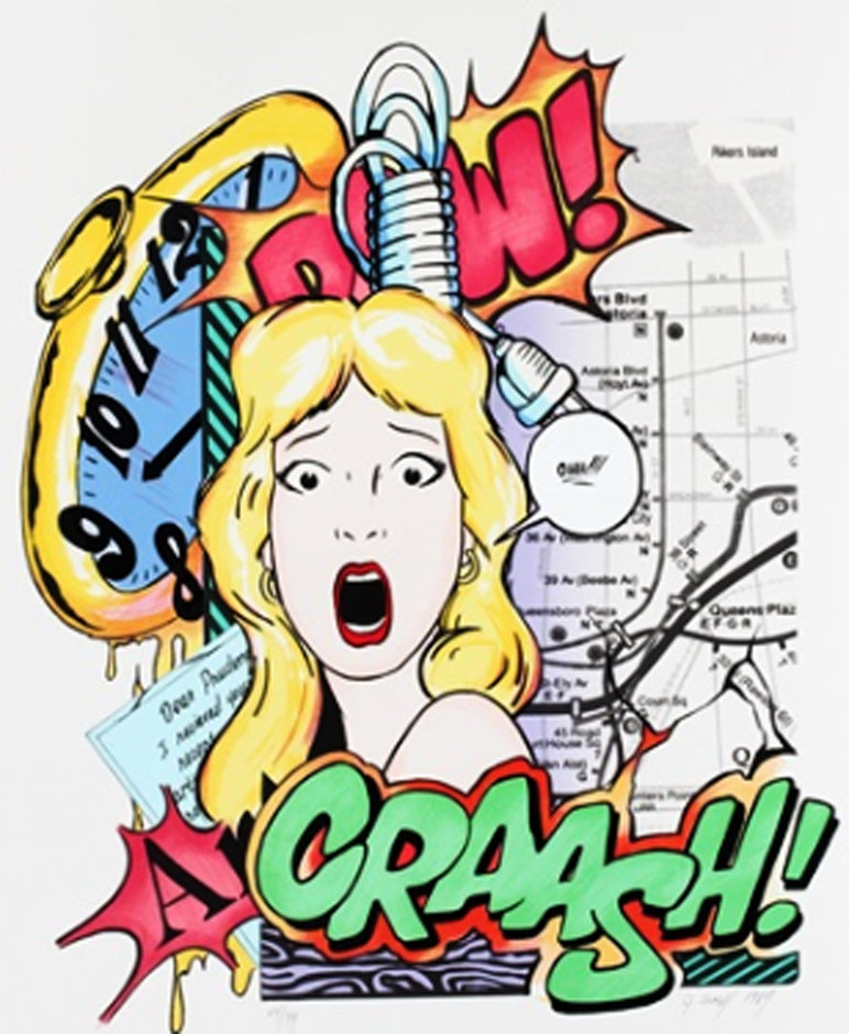 American Artist John Matos Aka Crash Paintings And Prints For Sale - 9 ...