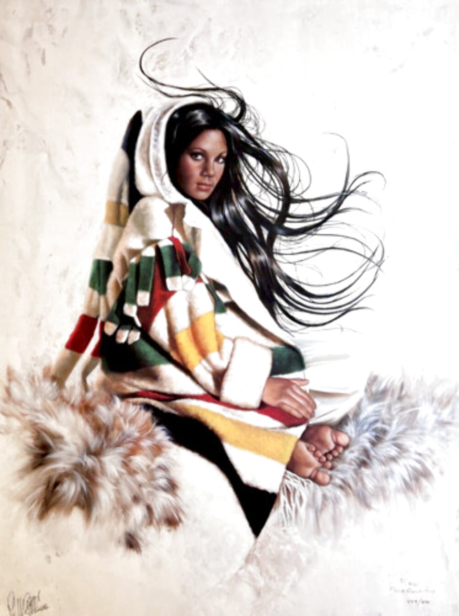 Winter Morning 1986 Lithograph 28x21 by Penni Anne Cross - For Sale on ...