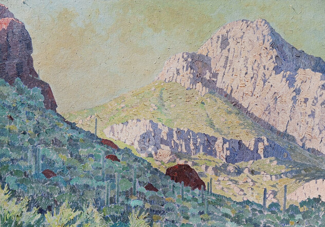 Untitled Landscape 1982 Acrylic on Canvas by Alan Curtis - For Sale on ...