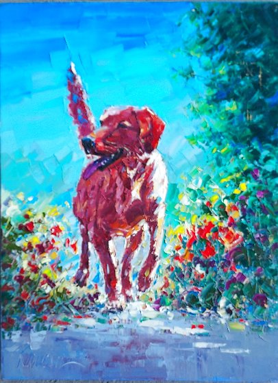 Favorite Path 2012 Oil on Canvas by Roman Czerwinski - For Sale on Art ...