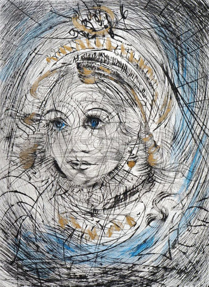 Salvador Dali , Faust: Knight And Death, 1968 by Salvador Dali