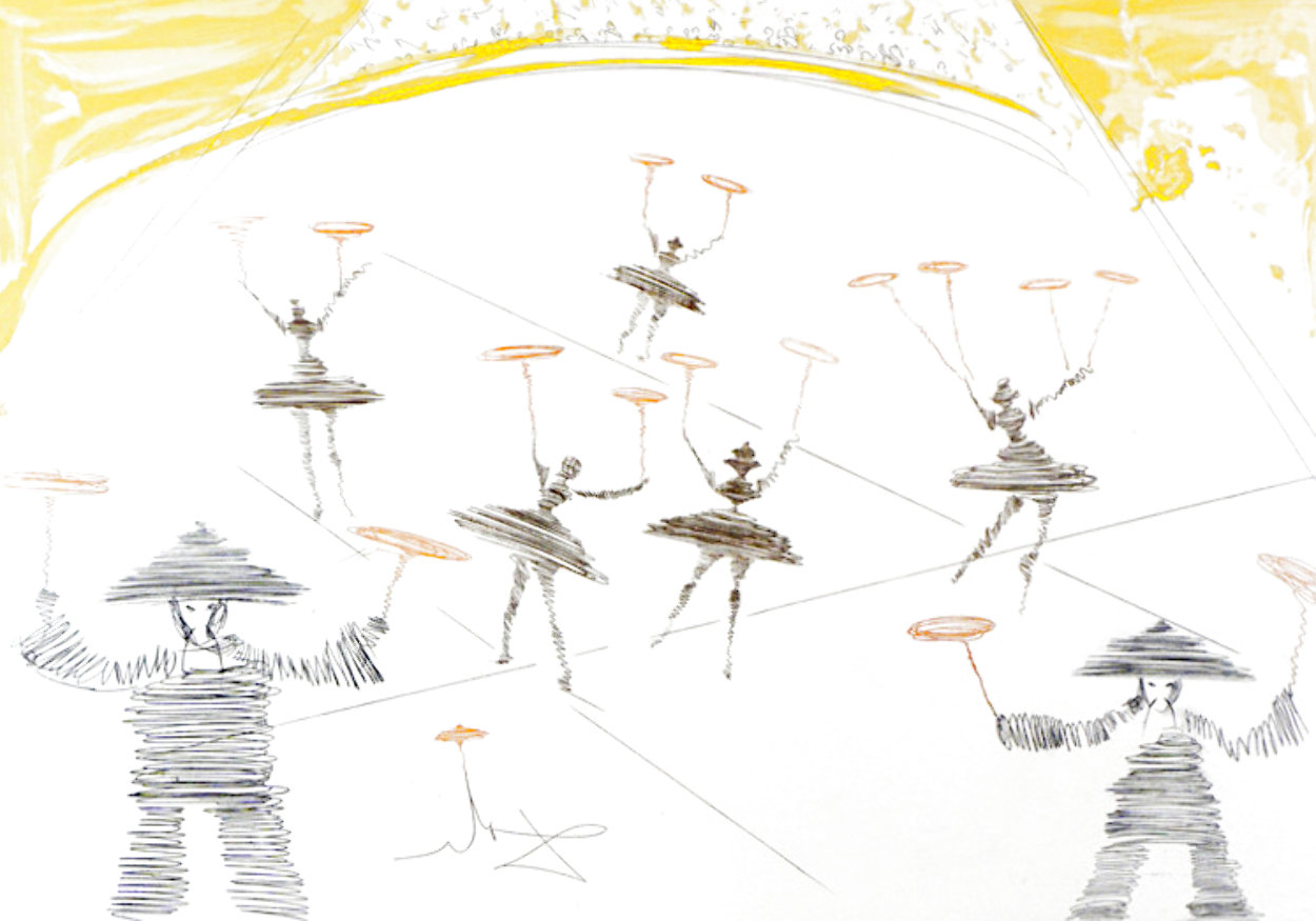 Salvador Dali, print, Le Cirque Chinois by Salvador Dali