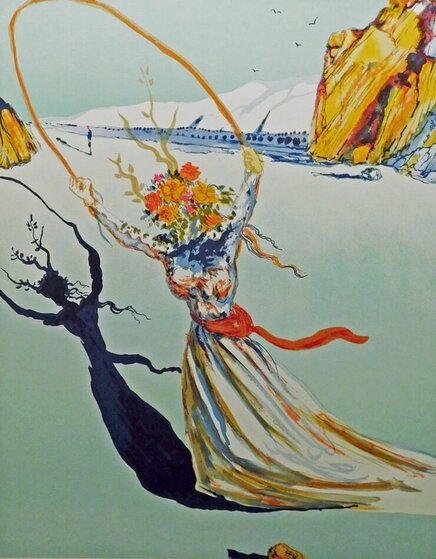 Transcendent Passage 1984 Limited Edition Lithograph by Salvador Dali ...