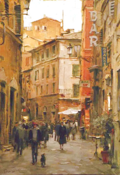 Dmitri Danish, print, Stroll Through the City by Dmitri Danish - For ...