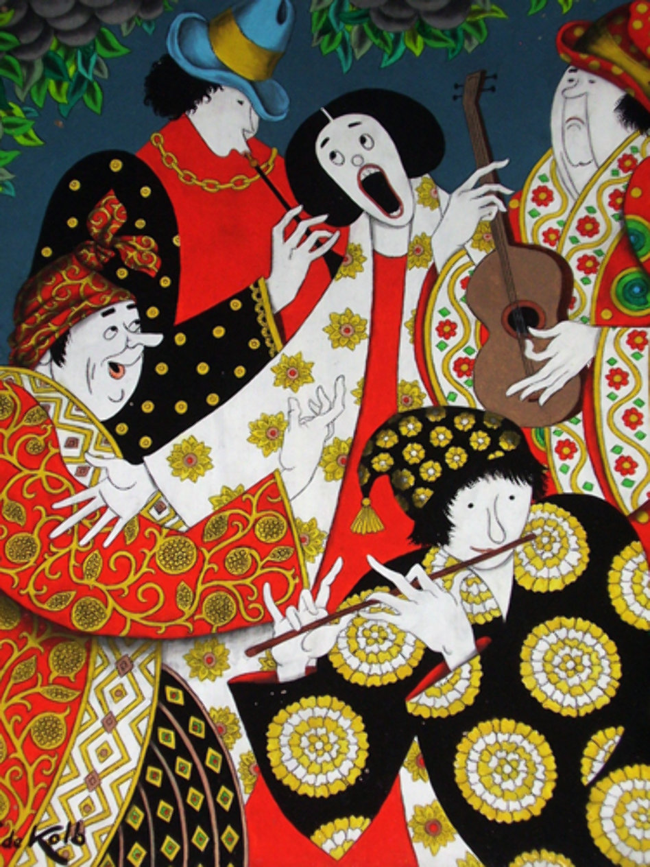 Performance 24x18 by Eric De Kolb - For Sale on Art Brokerage