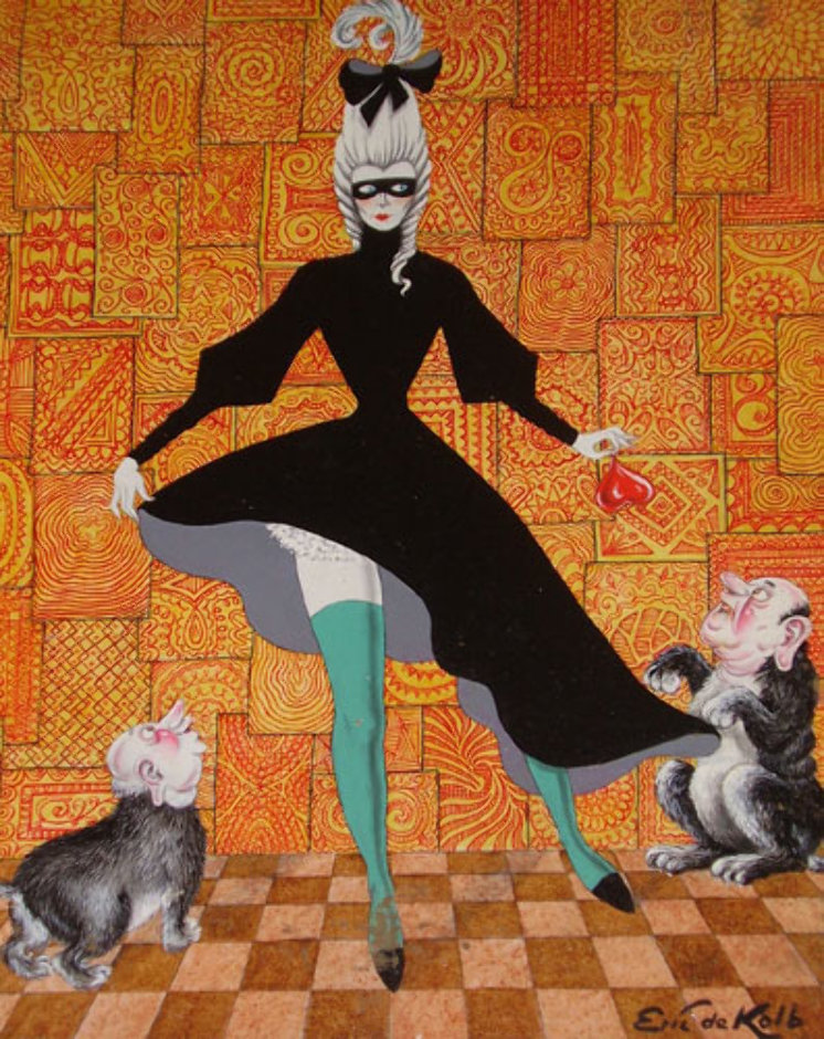 Eric De Kolb Austrian Contemporary Surrealist Artist Paintings For Sale ...