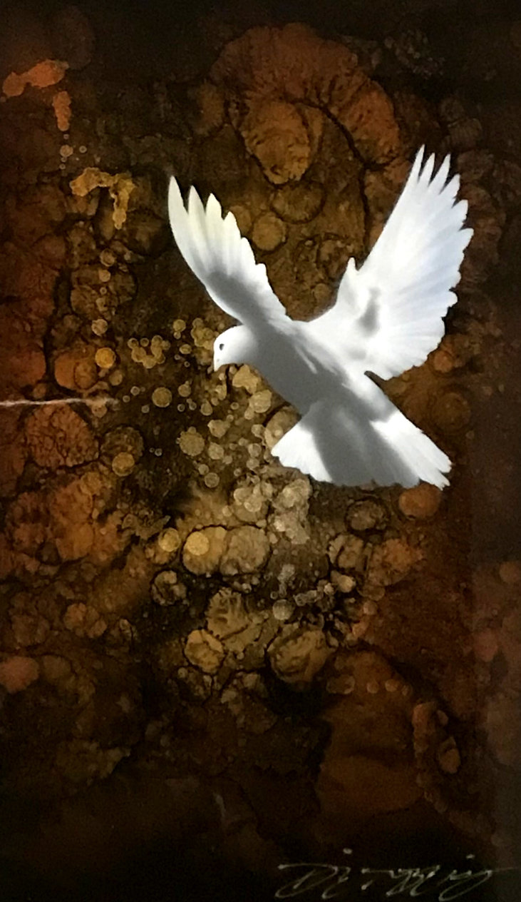 Heaven's Dove 2014 20x12 by Chris DeRubeis - For Sale on Art Brokerage