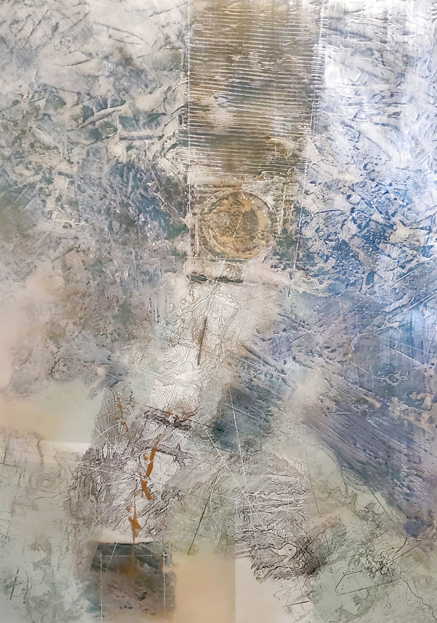 Triton Base 2008 Monoprint by Robert Devoe - For Sale on Art Brokerage