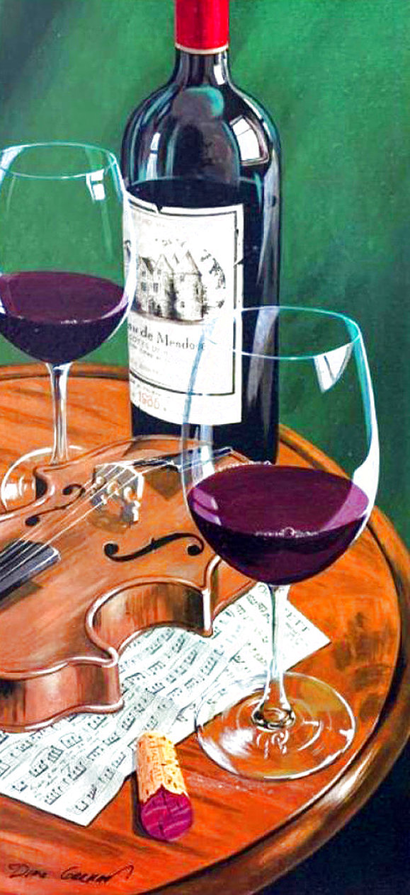 The Party is Over 2004 Serigraph 18x8 by Dima Gorban - For Sale on Art ...